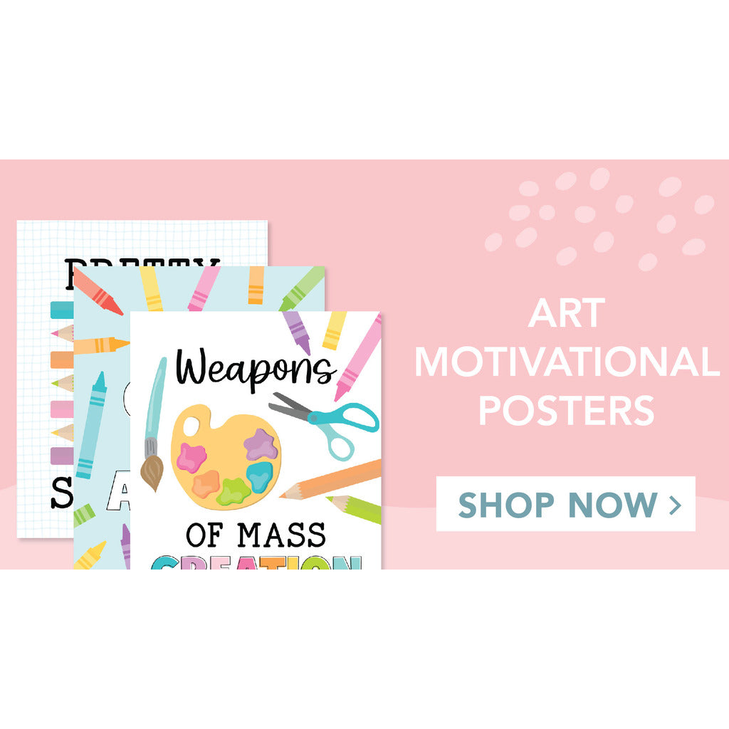 Set of 6 Motivational Art Posters - Inspire Your Space with Creativity ...