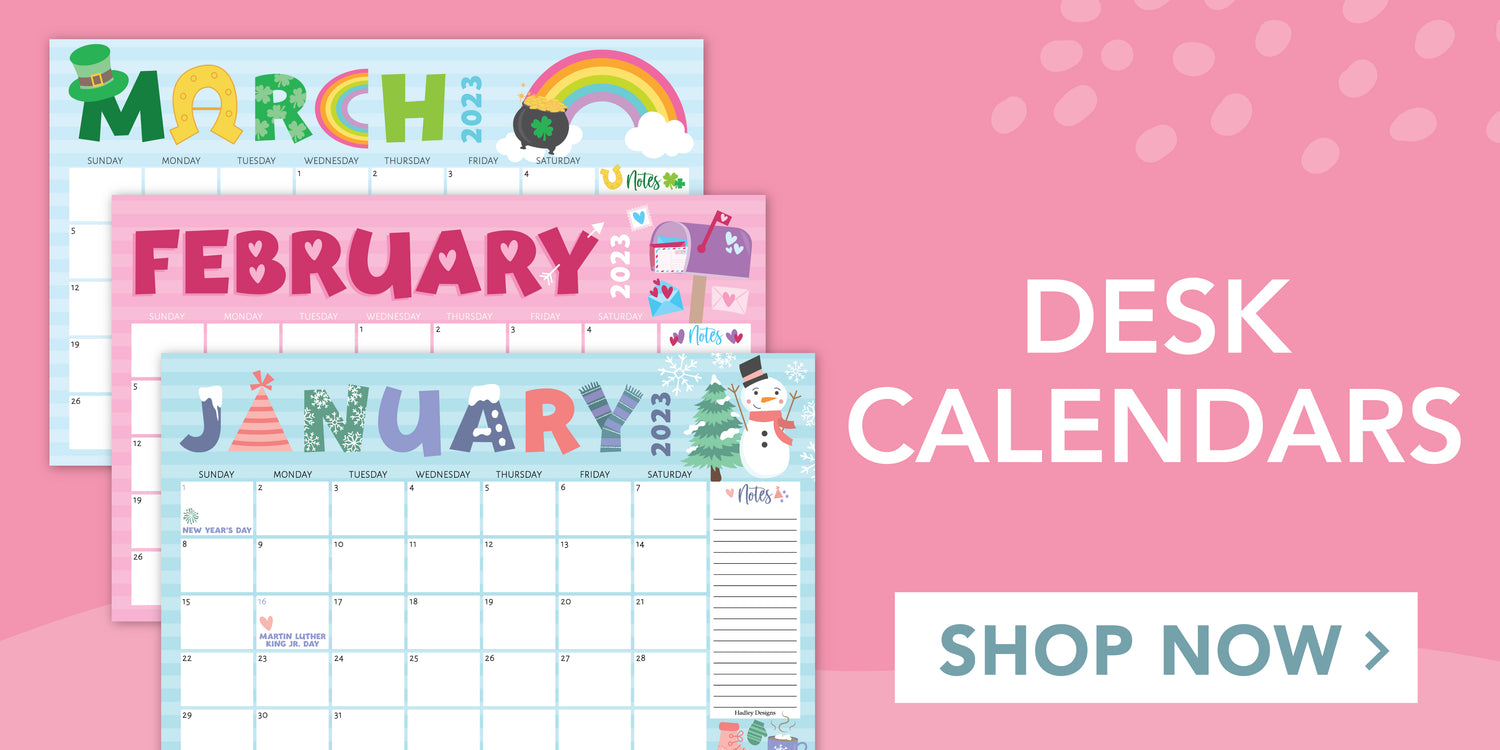 Calendars & Planners – Hadley Designs