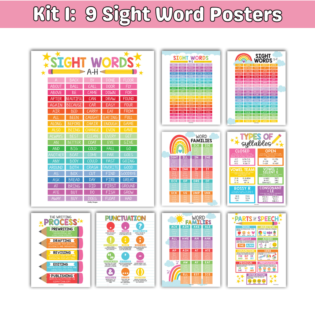 PreK Reading Accelerator Bundle – Hadley Designs