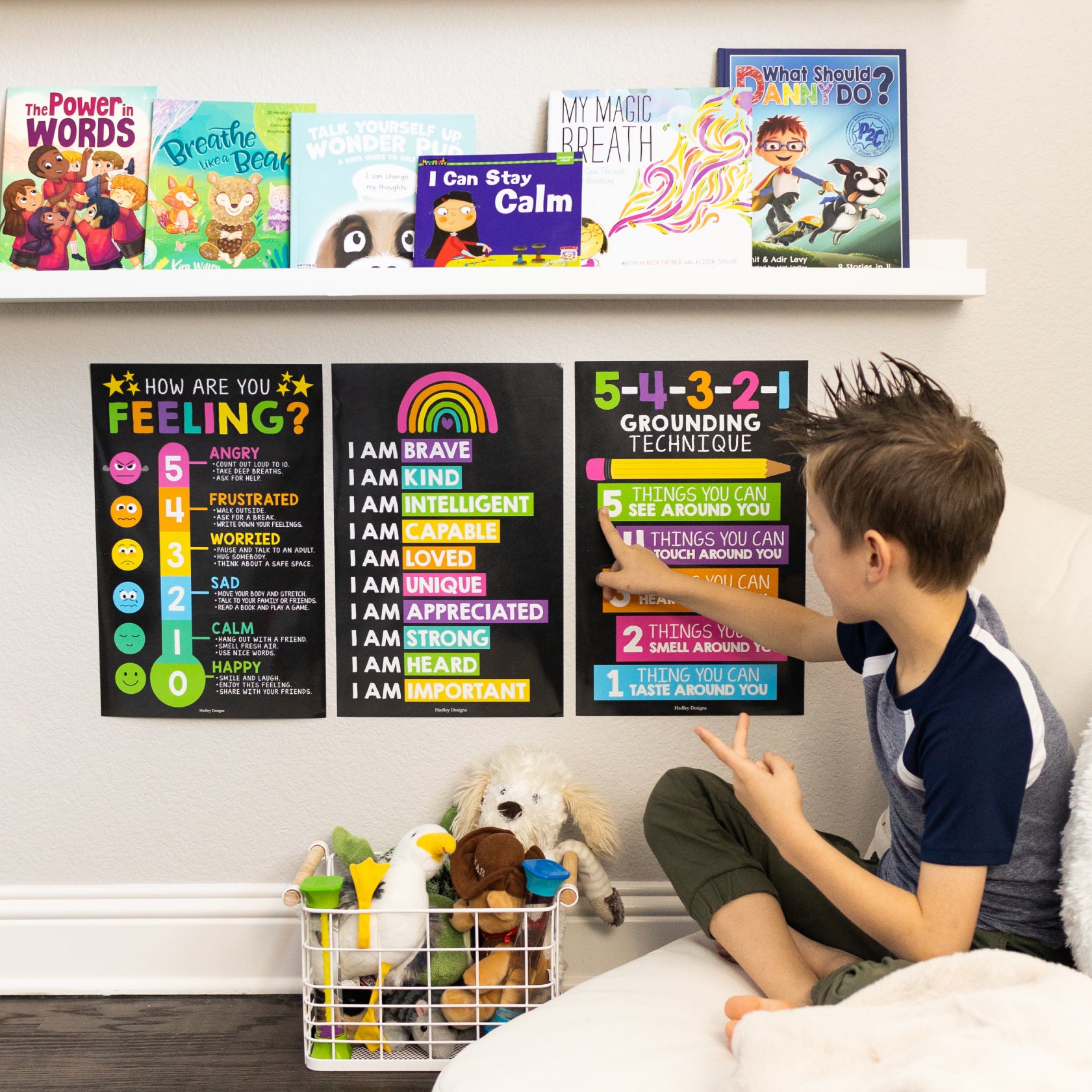 Classroom Calming Corner Posters for Schools & Homeschool Rooms ...