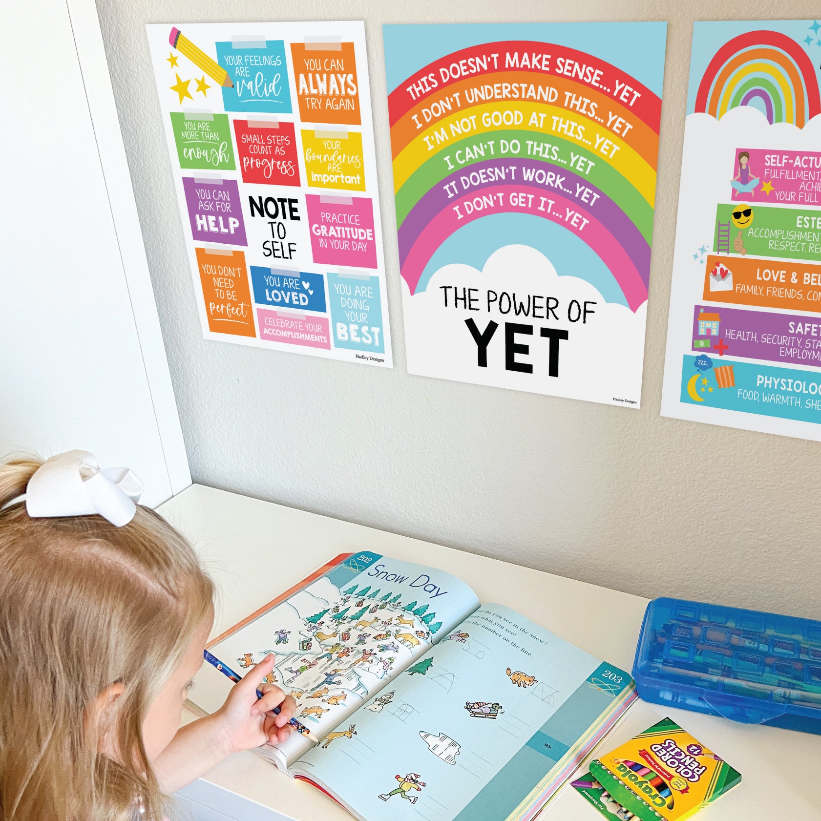 Set of 9 Mental Health Posters for Classrooms & Homeschooling – Hadley ...