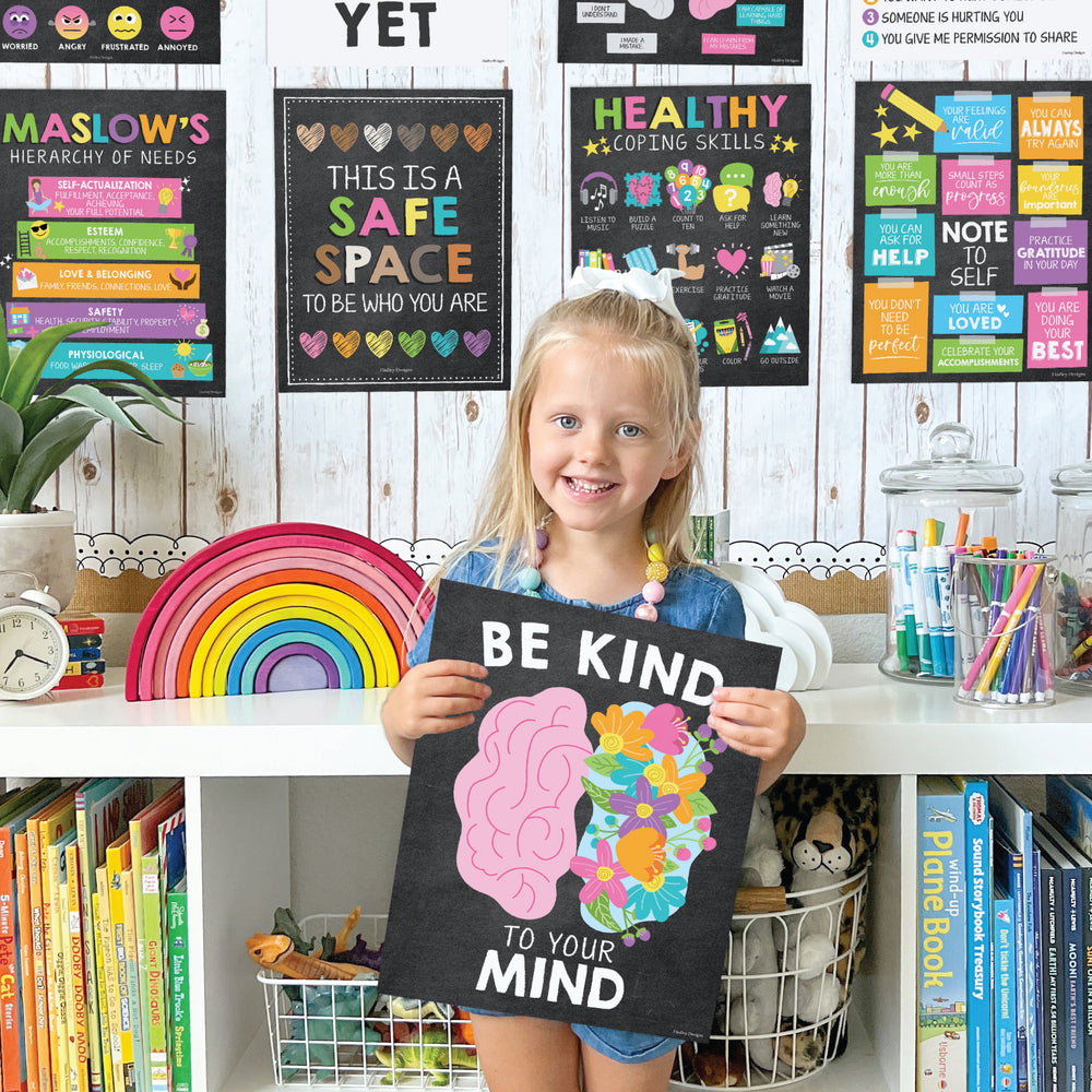 Set of 9 Mental Health Posters for Classrooms & Homeschooling – Hadley ...