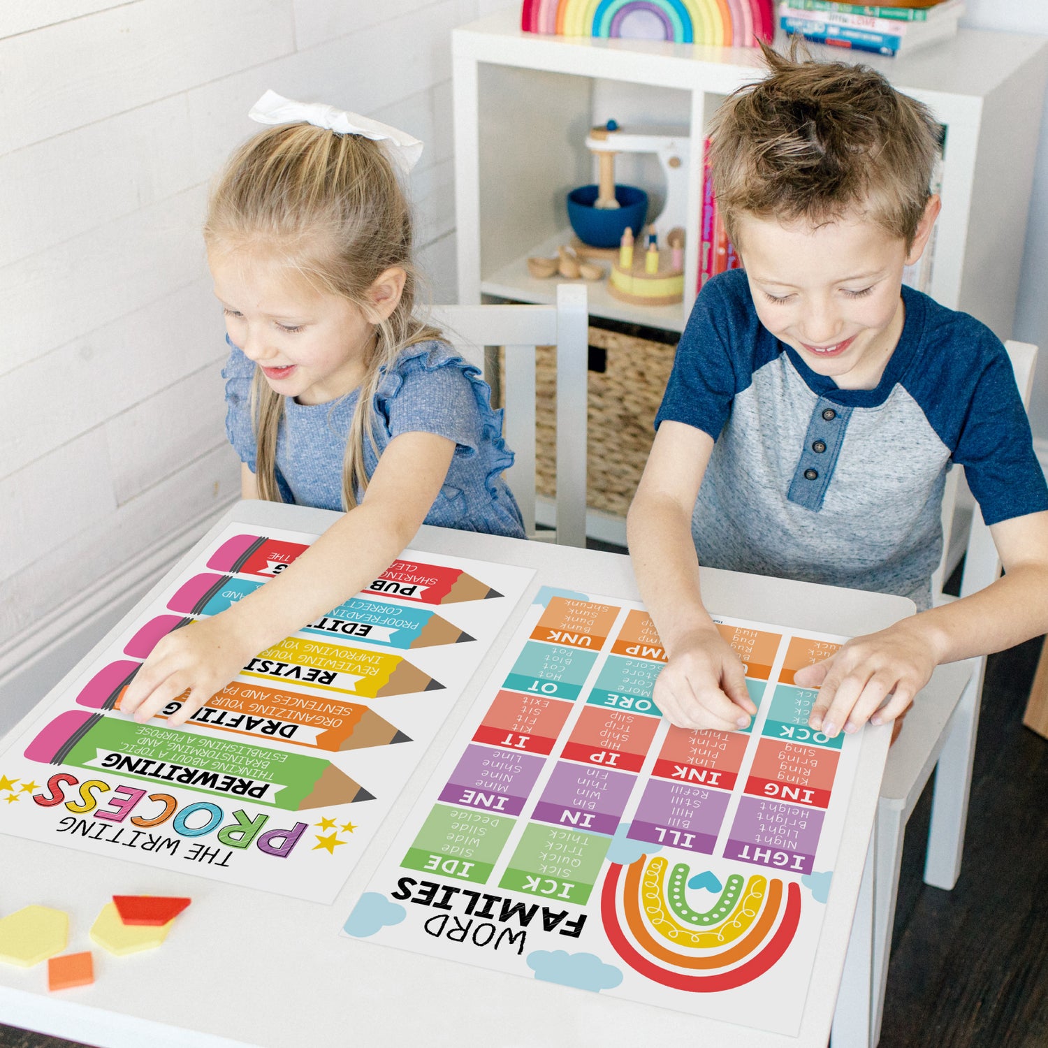 Sight Word Posters Set of 8 for Classrooms & Homeschooling – Hadley Designs