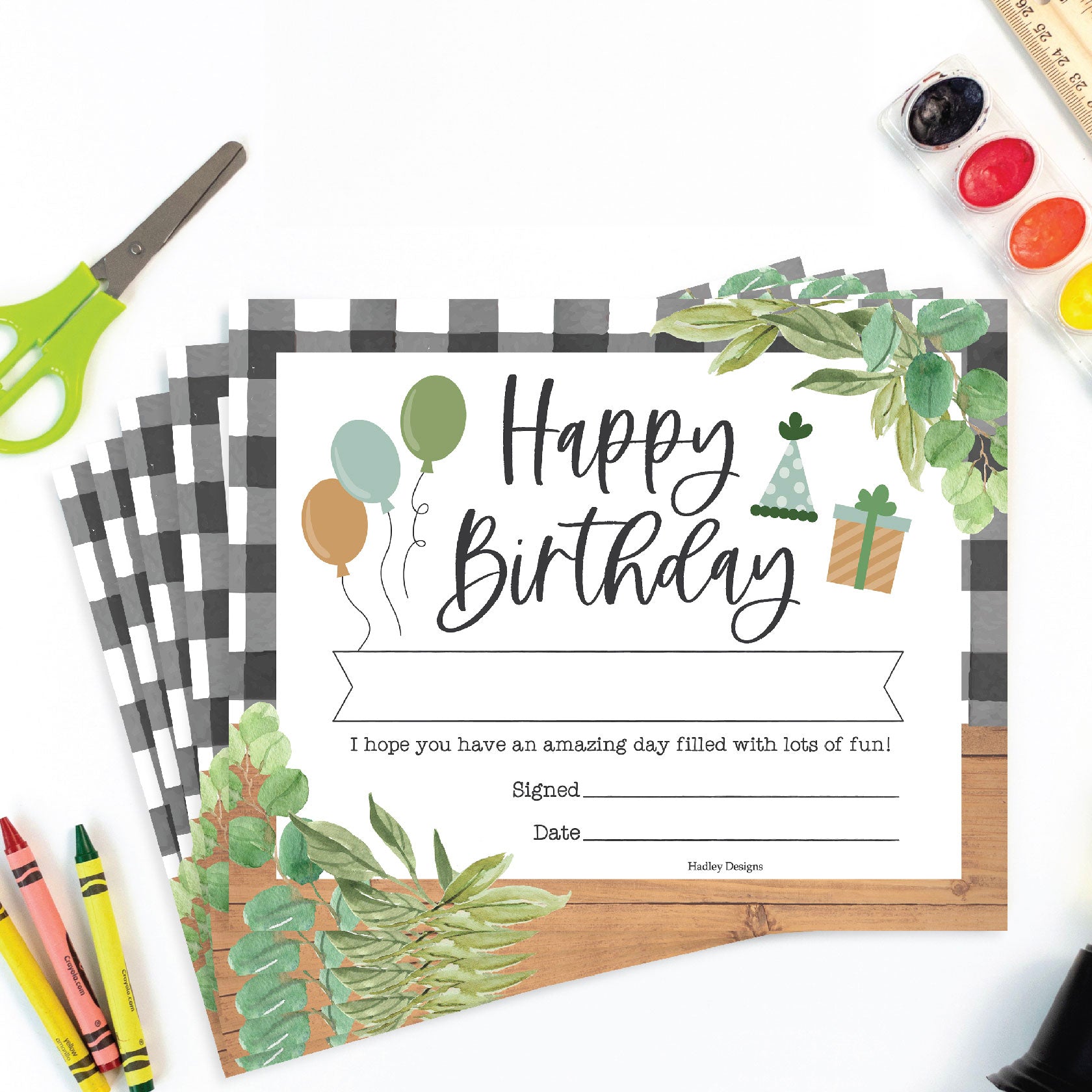 Happy Birthday Certificate