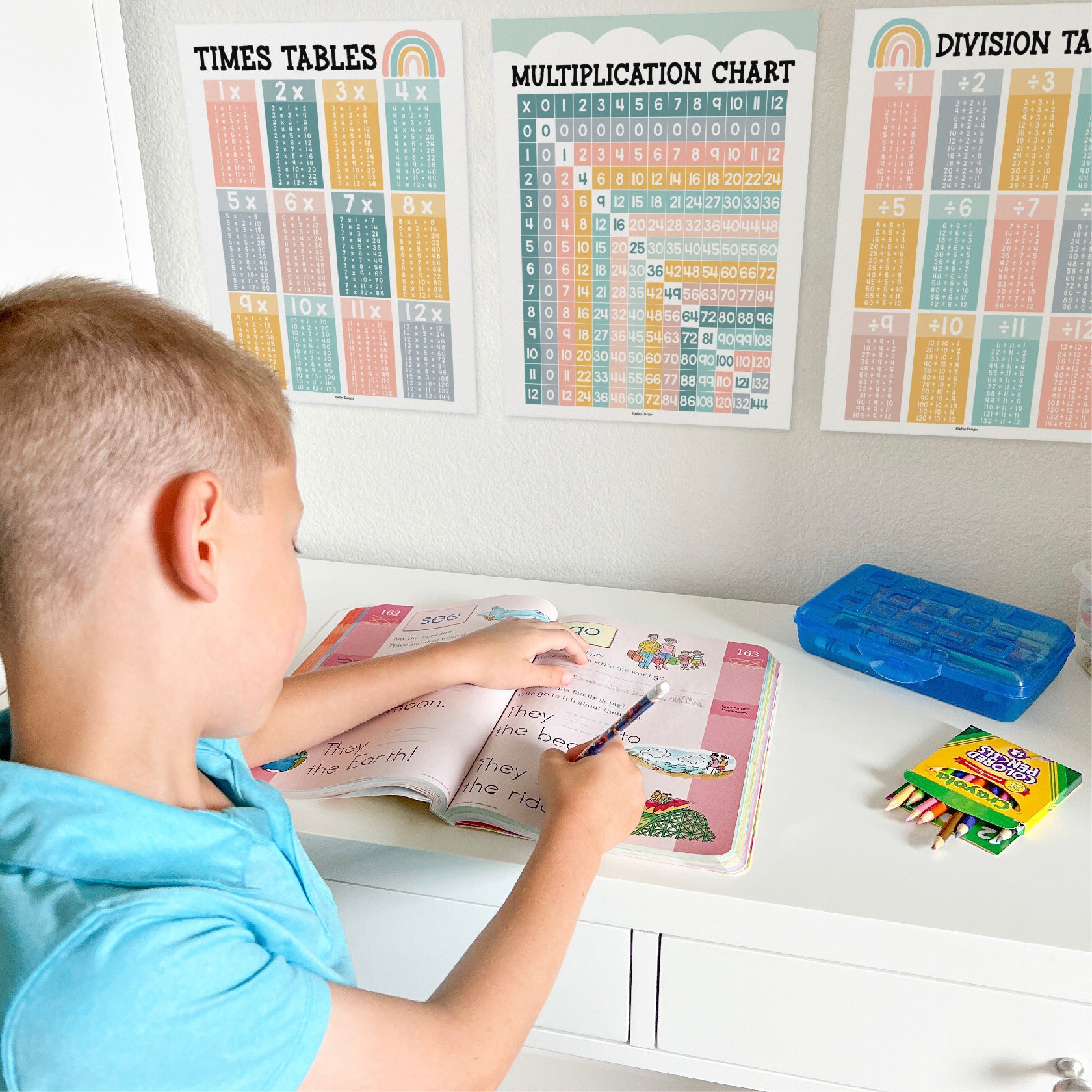 Math Science Language Posters 32 Educational Posters For Kids ...