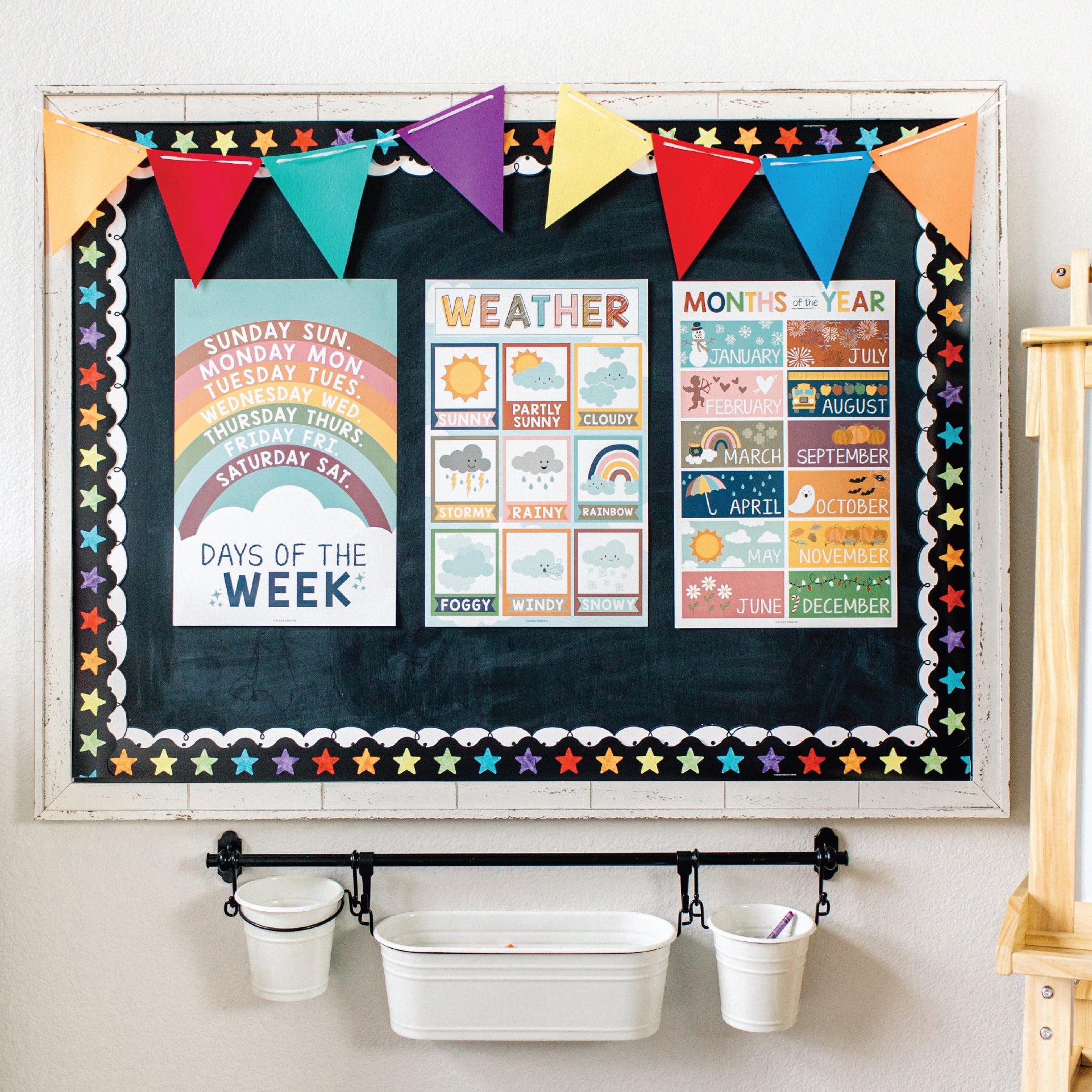 Set of 16 PreK Educational Posters - Learning & Classroom Decor ...